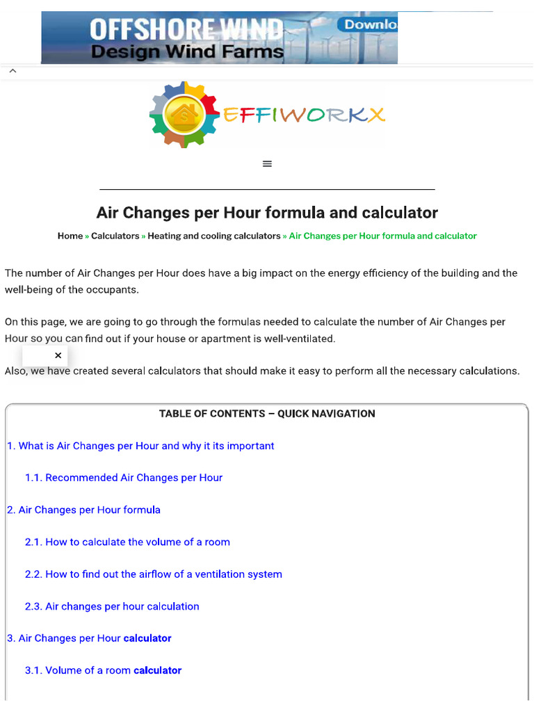 Calculation Example For ACH | PDF