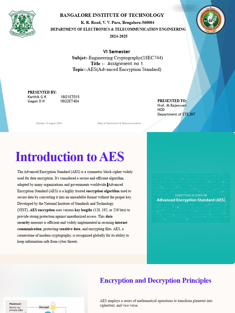 Crypto Assignment 1 | PDF | Encryption | Key (Cryptography)