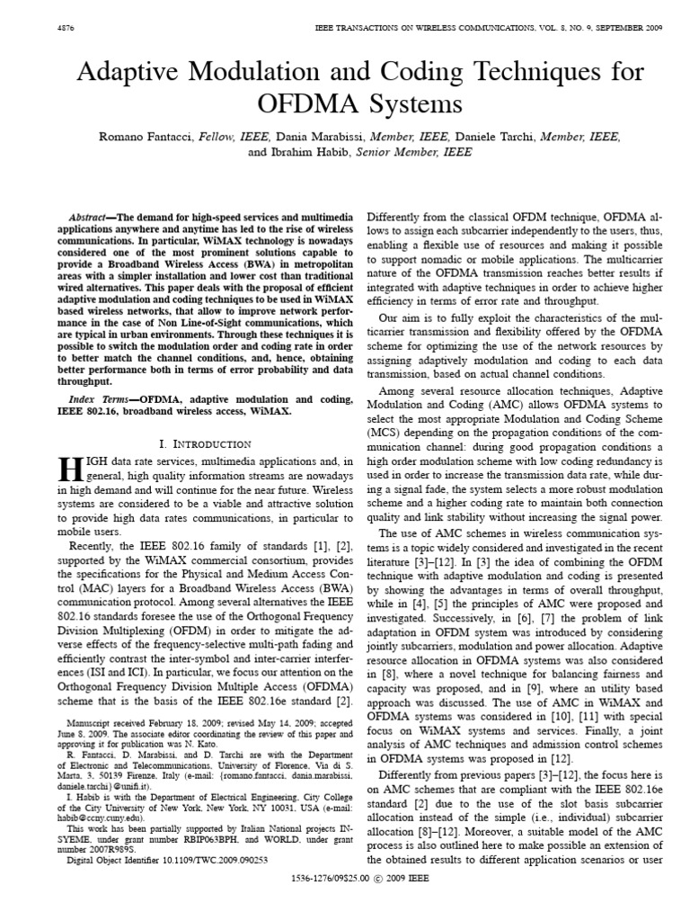 2009 1. Best For Algorithm Development Adaptive - Modulation - and ... 2009 1. Best For Algorithm Development Adaptive - Modulation - and ...
