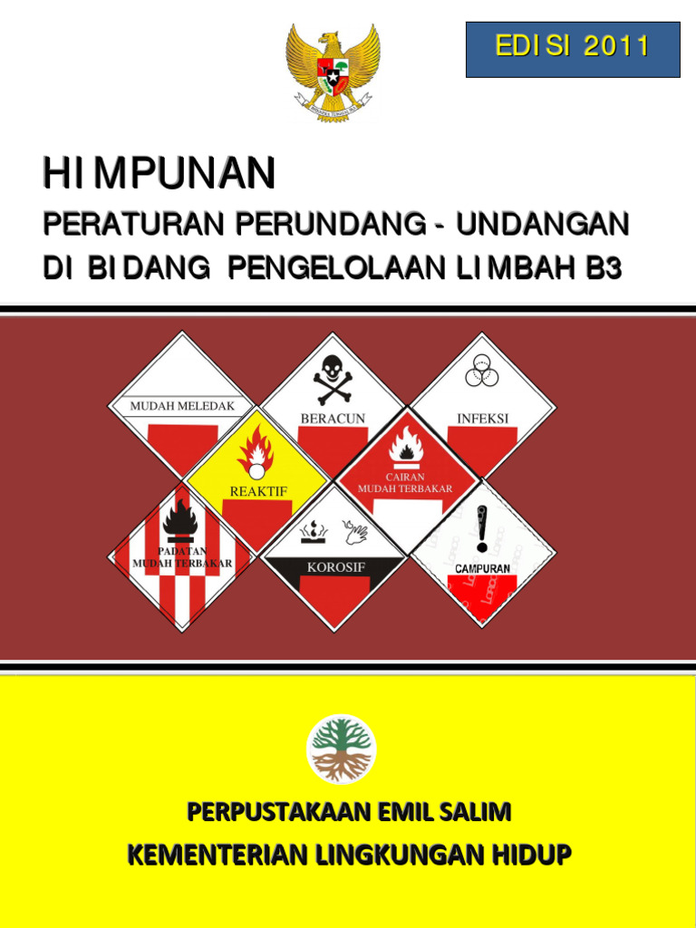 Himpunan Peraturan Limbah b3_final | PDF