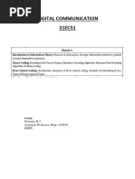 Bec515d Satellite and Optical Communication 2022 Scheme Notes | PDF ...