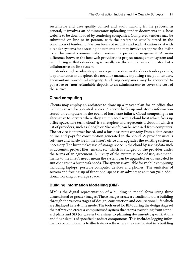 Construction Quantity Surveying - A Practical Guide For The Contractor's QS - 43 | PDF | Cloud ...