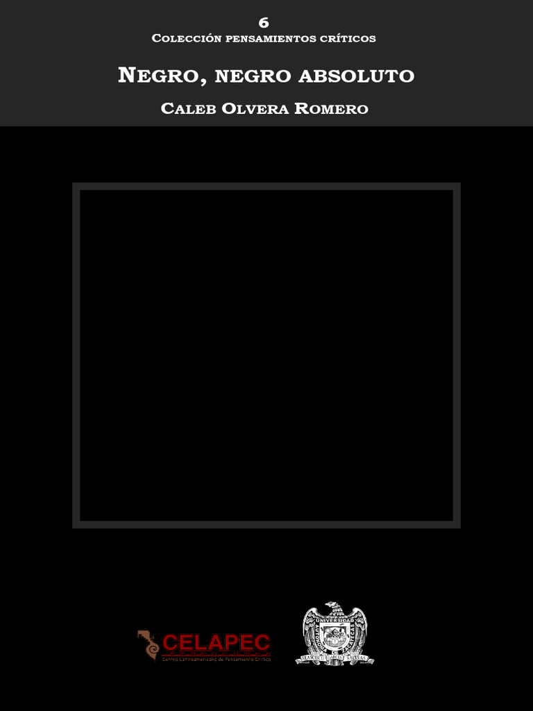 Negro, Negro Absoluto | PDF | Color