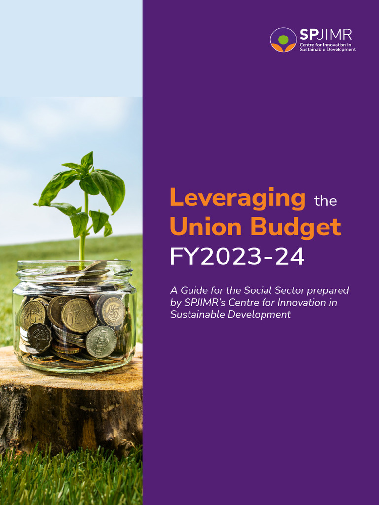 Leveraging The Union Budget | PDF | Economies | Government Of India