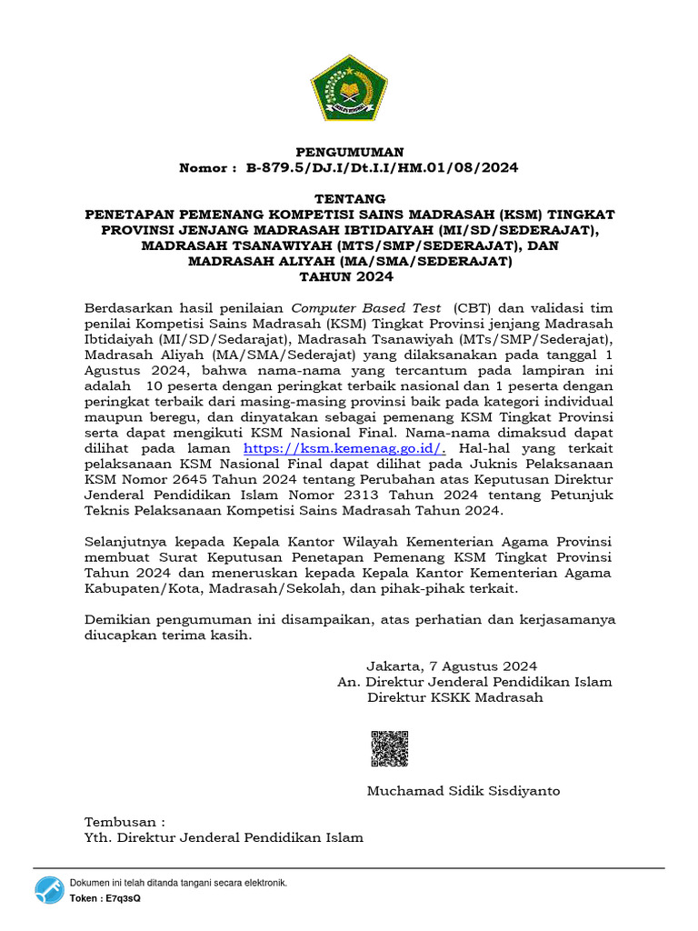 Skpemenang Prov | PDF