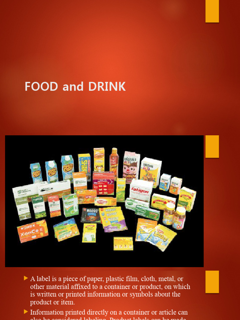 FOOD and DRINK | PDF