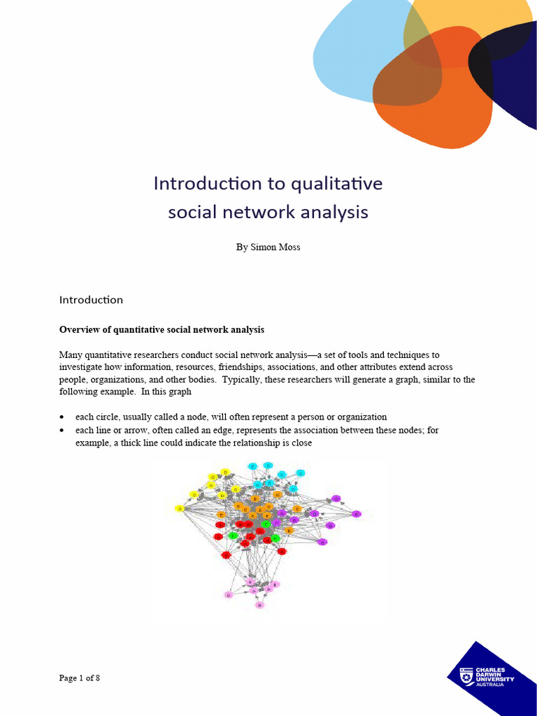 Qualitative Social Network Analysis Guide | PDF | Qualitative Research ...