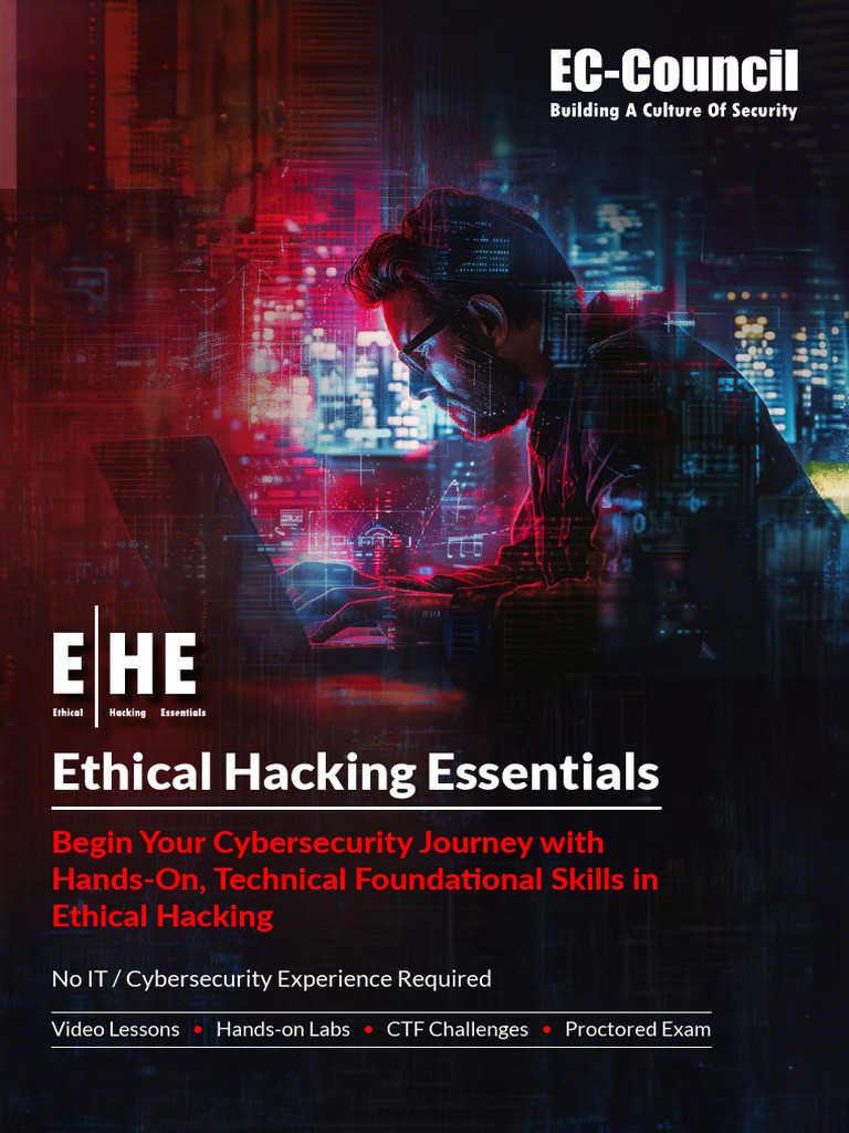 Ethical Hacking Essentials Ehe Brochure | PDF | Denial Of Service Attack | Security
