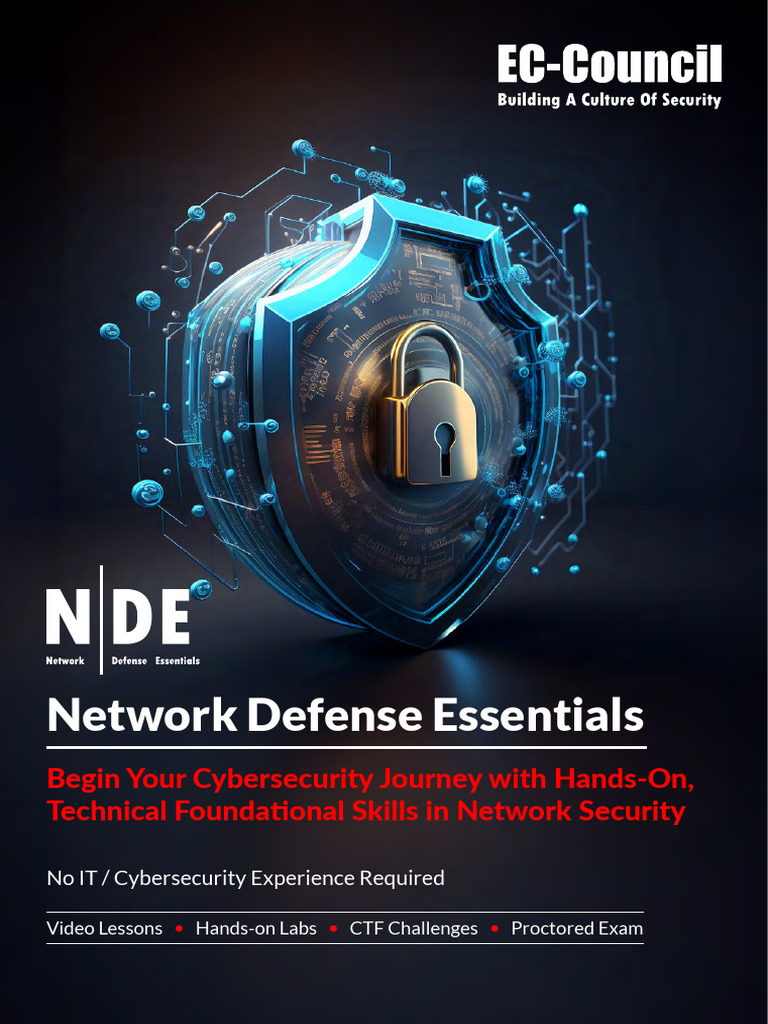 network-defense-essentials-nde-brochure | PDF | Security | Computer ...