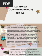 Lorimar Let Reviewer Gen Ed | PDF