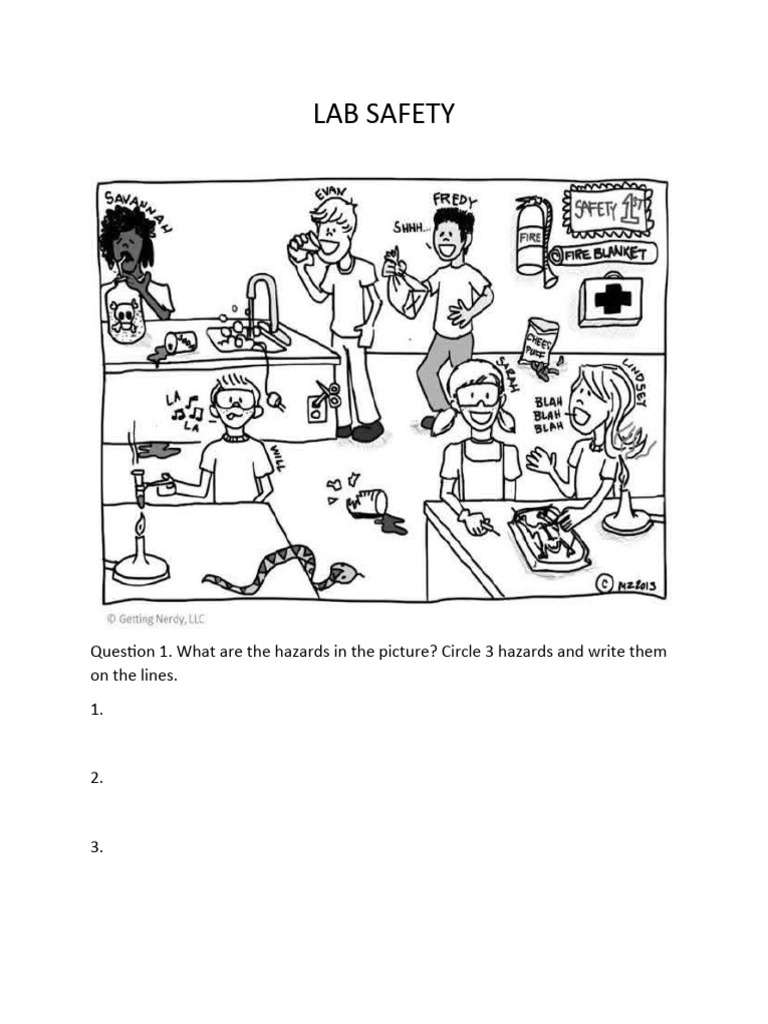 Lab Safety Handouts | PDF Lab Safety Handouts | PDF
