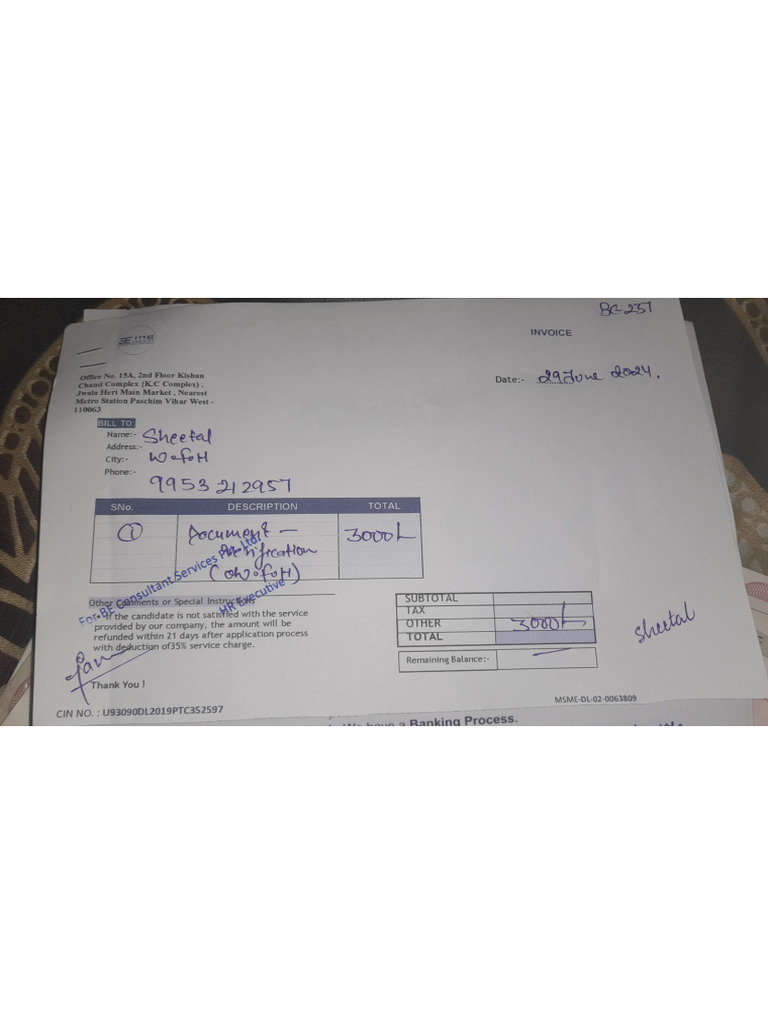 Sheetal Documents | PDF