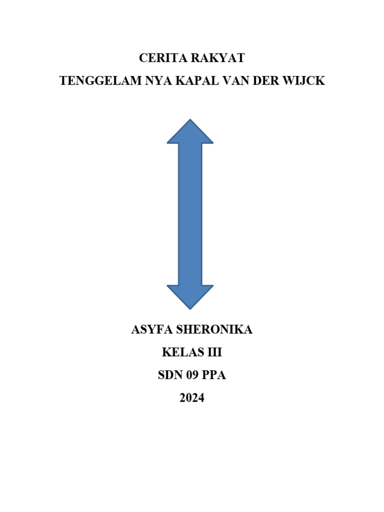 Cerita Rakyat Asyfa | PDF