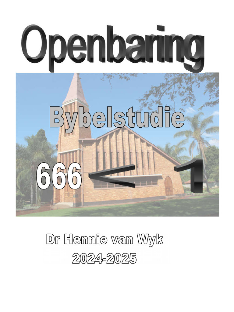 Openbaring 2024 Dokument | PDF