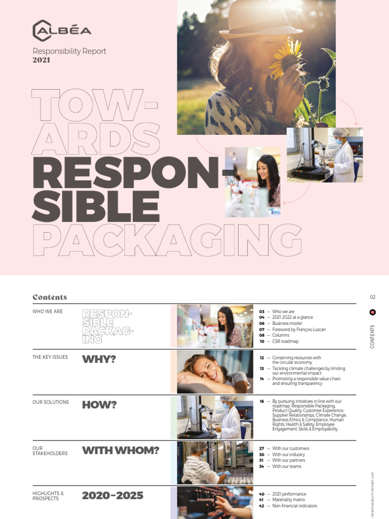 Albea Sustainability Report 2021 | PDF | Corporate Social ...