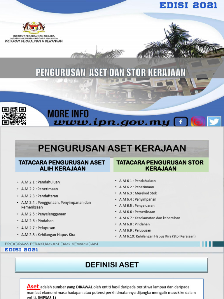 Pengurusan Aset Dan Stor | PDF