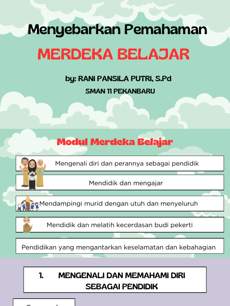 Panduan Guru Merdeka Belajar | PDF