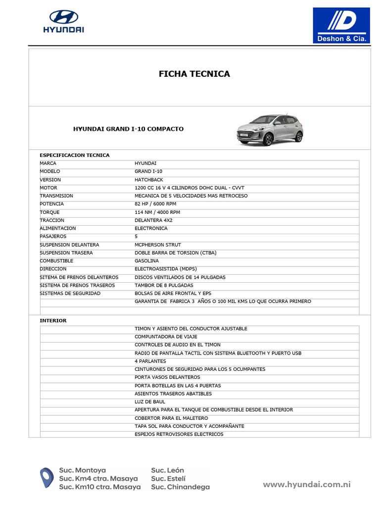 ficha_tecnica.12 | PDF | Vehículos | Vehículo de motor