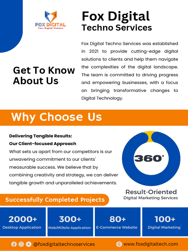 Fox Digital Techno Services | PDF | Digital Marketing | Application ...