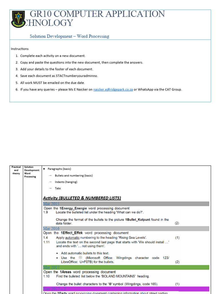 Word Processing Solution Development Guide | PDF | Page Layout | Software