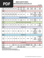 Midterm Timetable | PDF