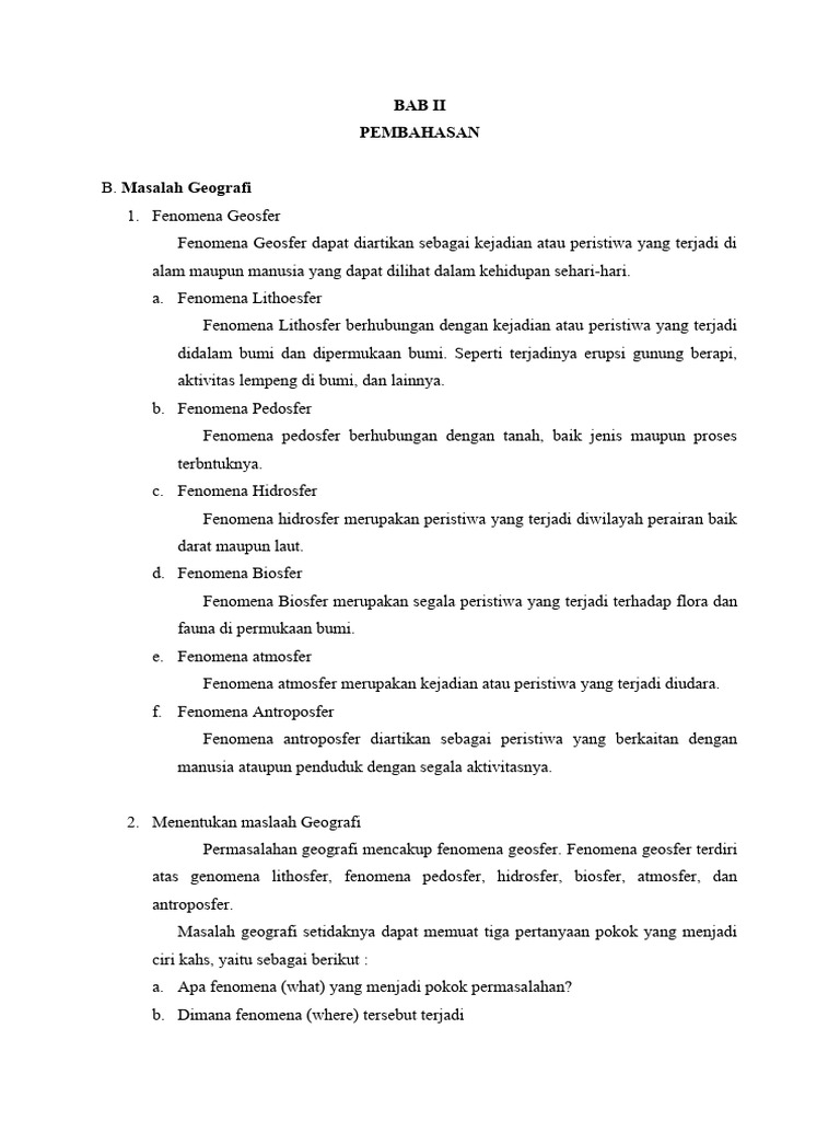 GEOGRAFI | PDF | Sains & Matematika