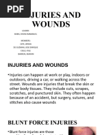 Characteristics of Incised Wounds | PDF | Wound | Wound Healing