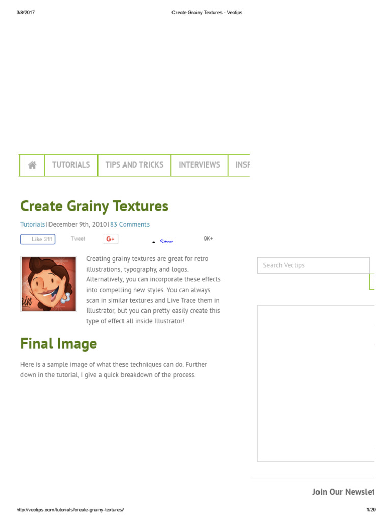 Create Grainy Textures in Illustrator | PDF | Texture Mapping | Pixel