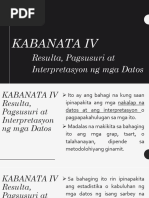 Pagsusuri NG Mga Datos | PDF