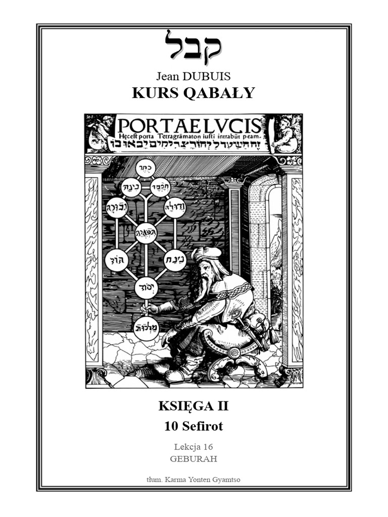 Kurs Qabaly Ksiega 2 Lekcja 16 Geburah | PDF