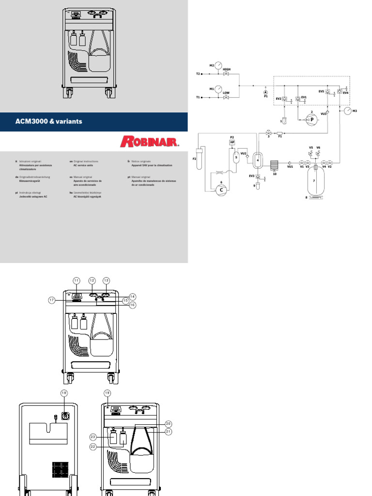 User Manual Acm3000 Multilanguage | PDF