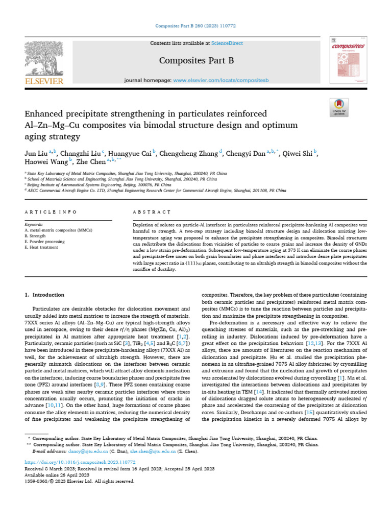 Composites Part B | PDF | Composite Material | Applied And ...