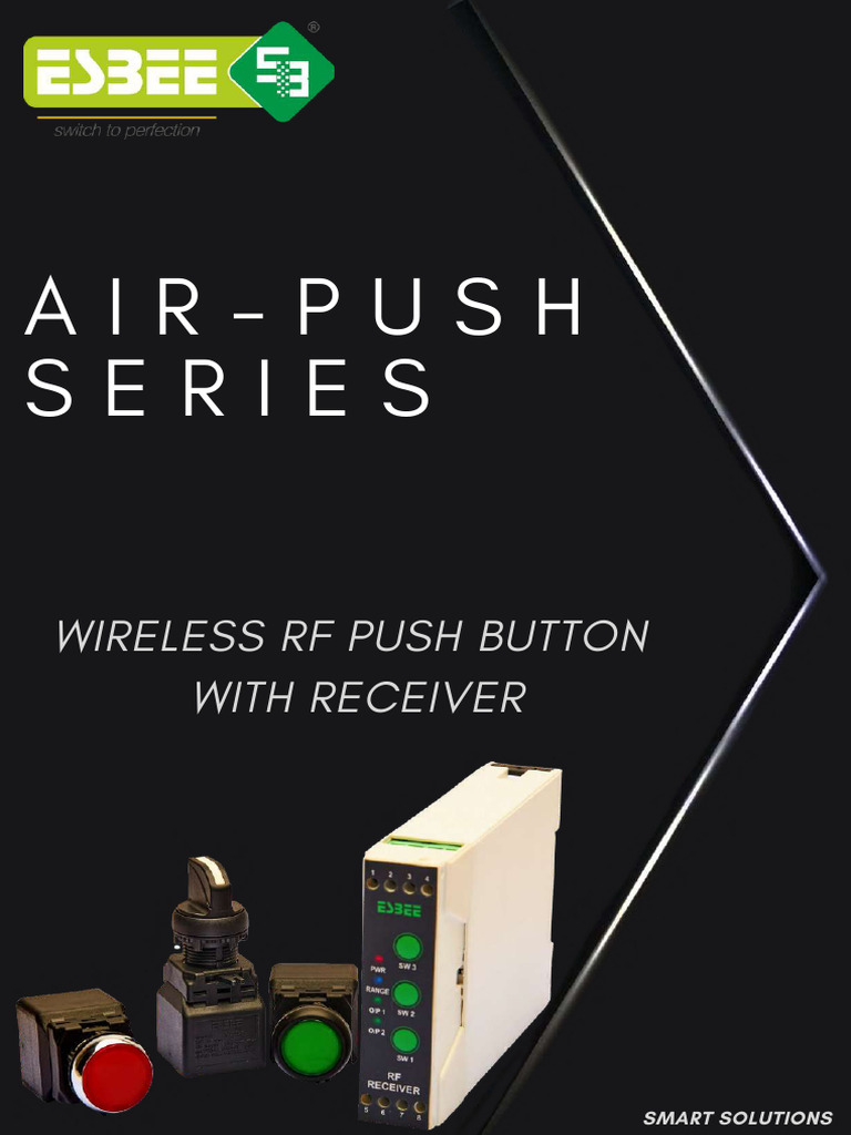 Wireless Push-Button Catalogue | PDF | Actuator | Wireless