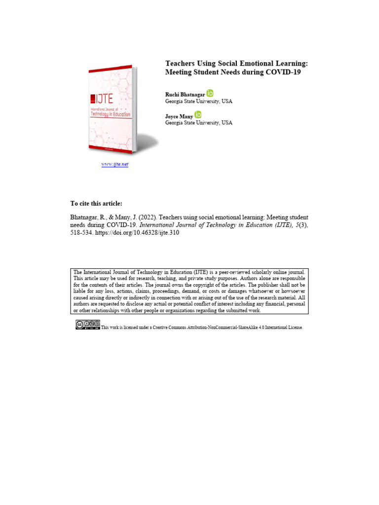 Mod3 - Teachers Using SEL | PDF | Teachers | Learning