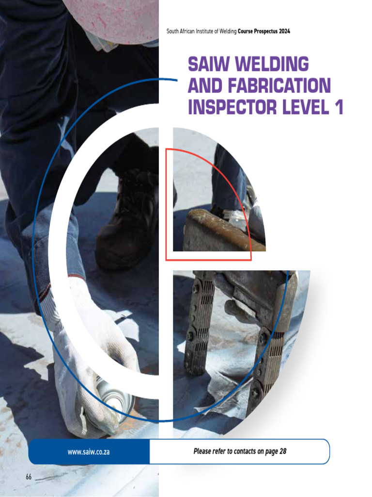 SAIW Welding and Fabrication Inspector Level 1 2024 | PDF | Technology & Engineering
