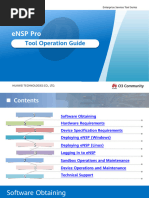 03 Appendix - eNSP Usage Guide | PDF | Command Line Interface | Menu (Computing)