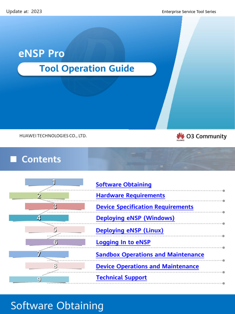 eNSP Pro Tool Operation Guide | PDF | I Pv6 | Computing