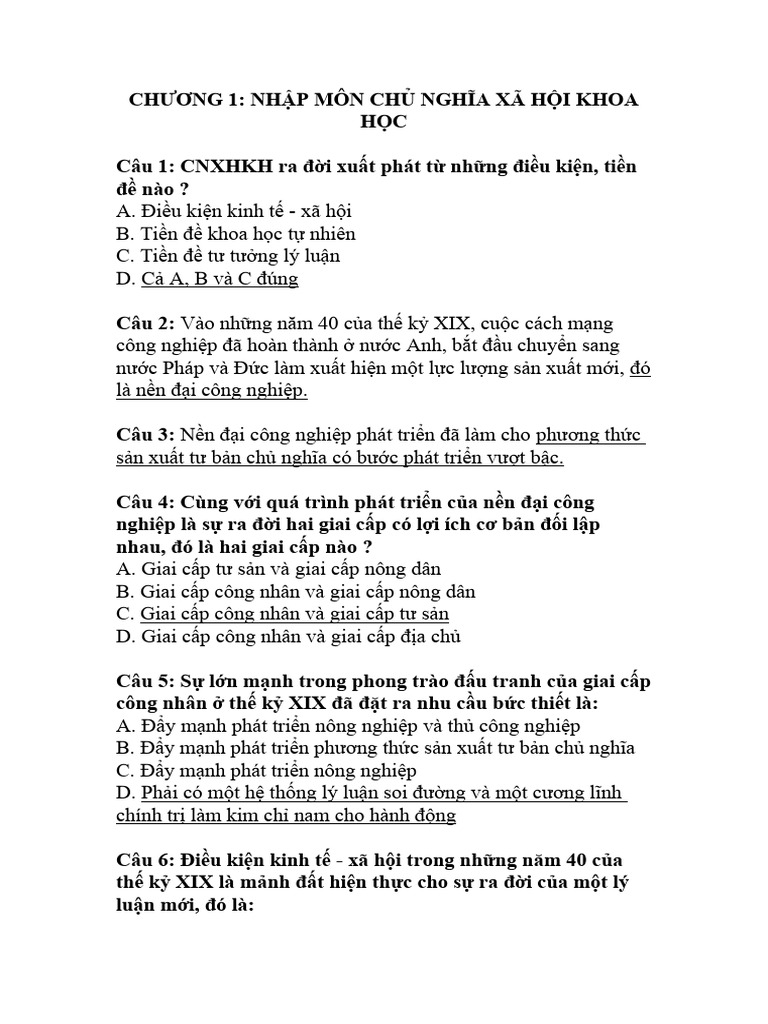 Chu Nghia Xa Hoi Khoa Hoc | PDF