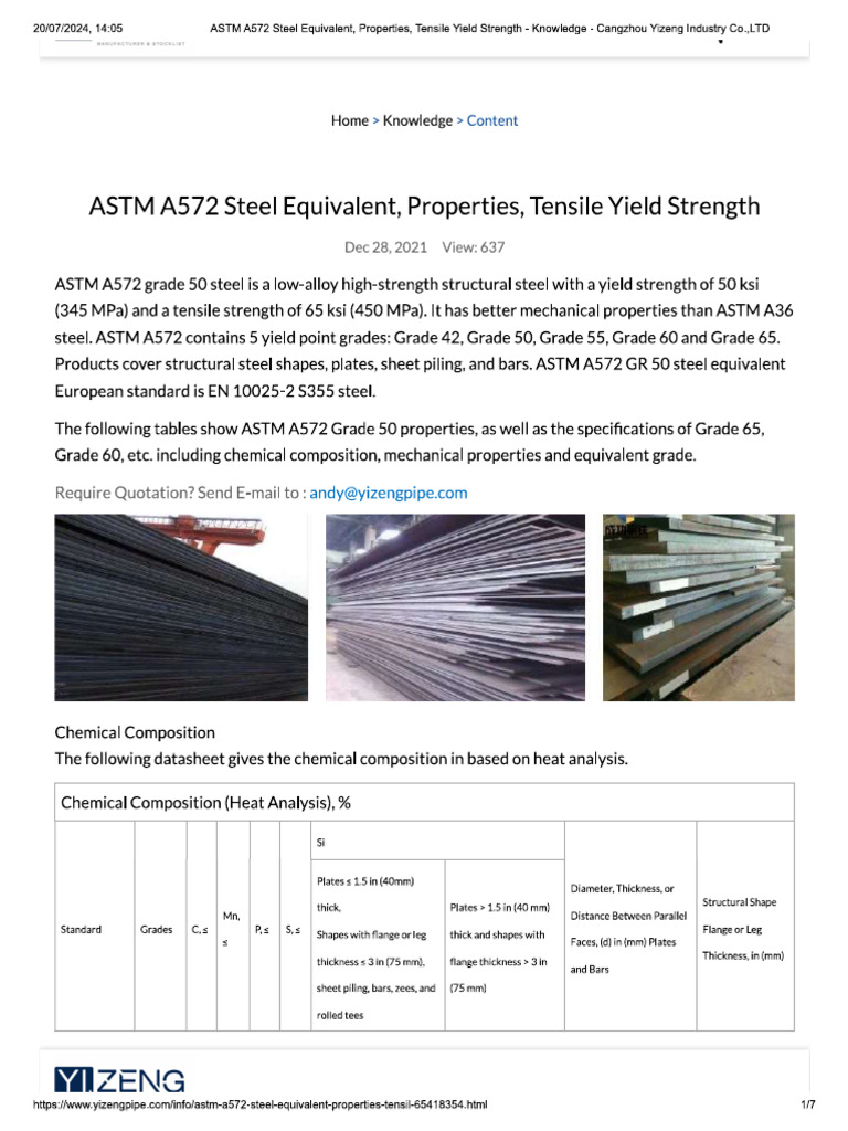 Steel Strength | PDF
