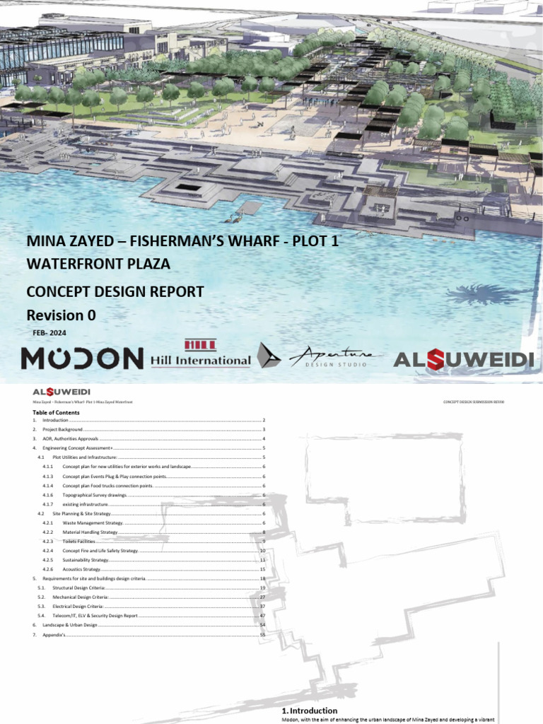 Mina Zayed - Fisherman'S Wharf - Plot 1 Waterfront Plaza Concept Design ...