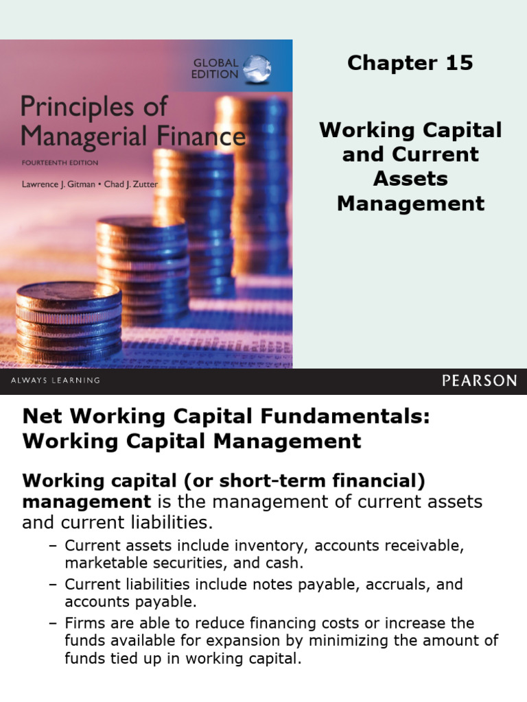 CH 15 Working Capital and Current Assets Management 1 | PDF | Working ...