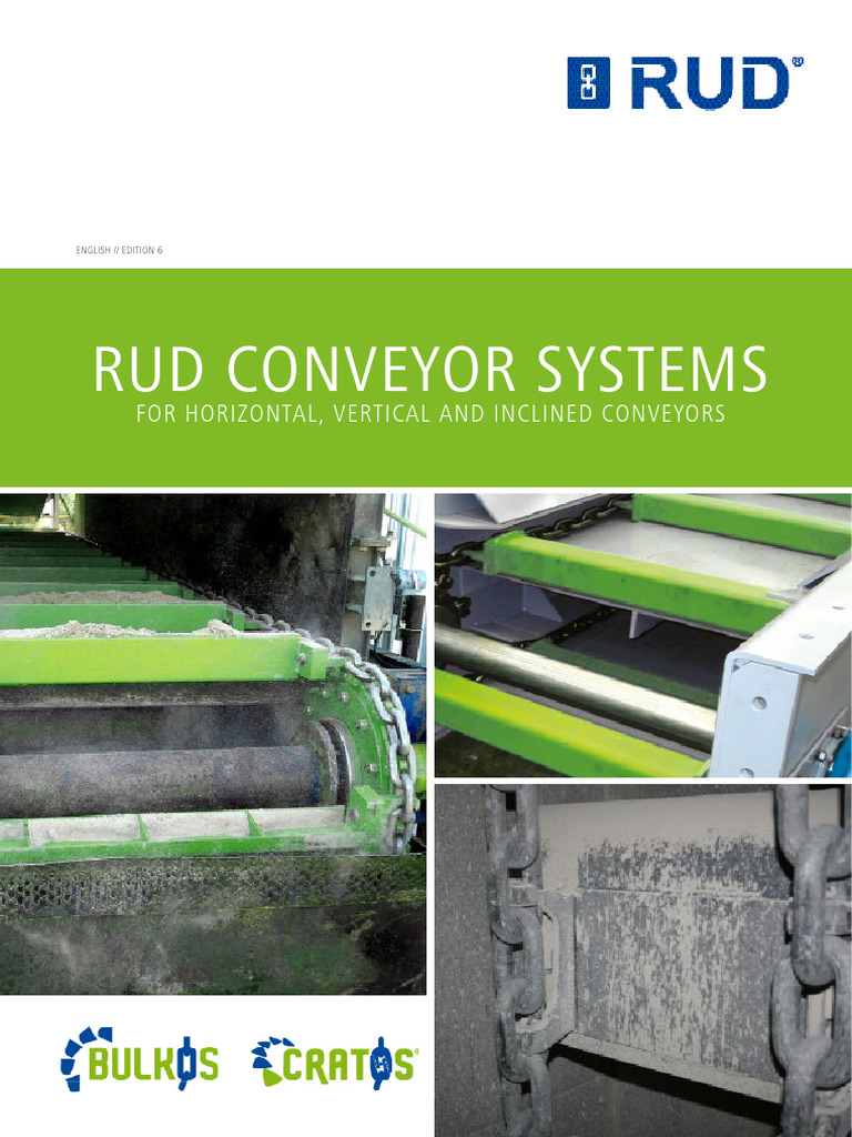 Rud - Conveyor Chain Catalogue | PDF | Power Station | Belt (Mechanical)