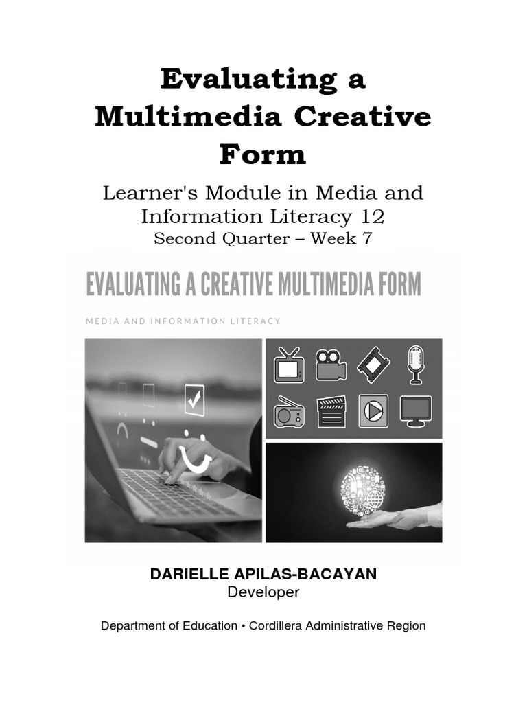 Multimedia Evaluation Module for Grade 12 | PDF | Multimedia | Information
