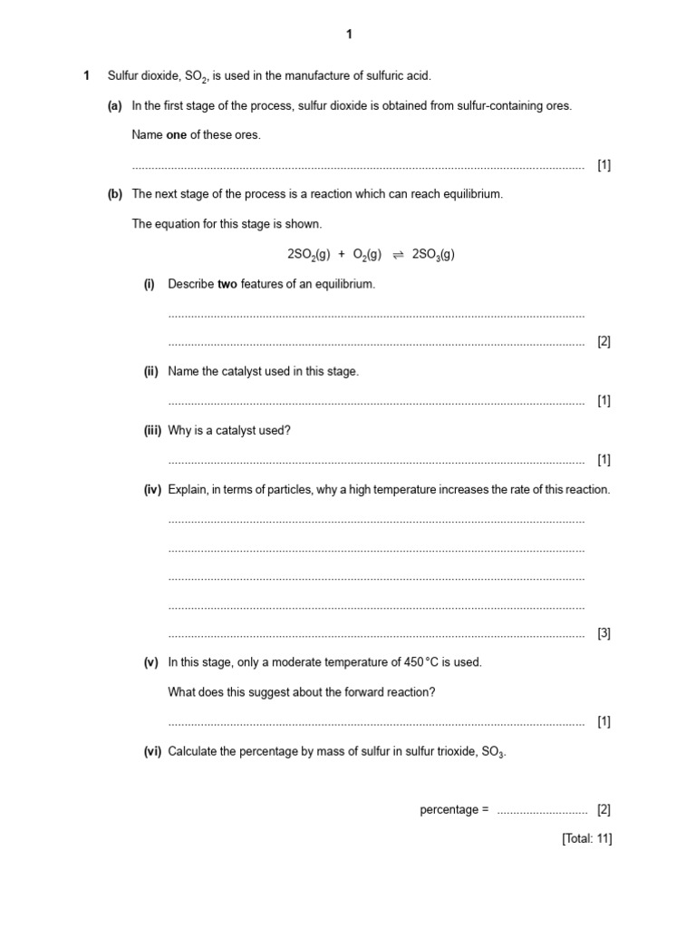 Reversible Reactions | PDF | Chemical Reactions | Chemical Equilibrium