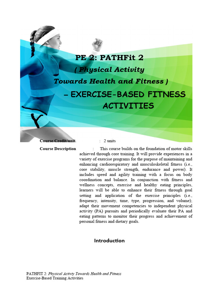 PATHFIT 2 Module | PDF | Strength Training | Physical Fitness