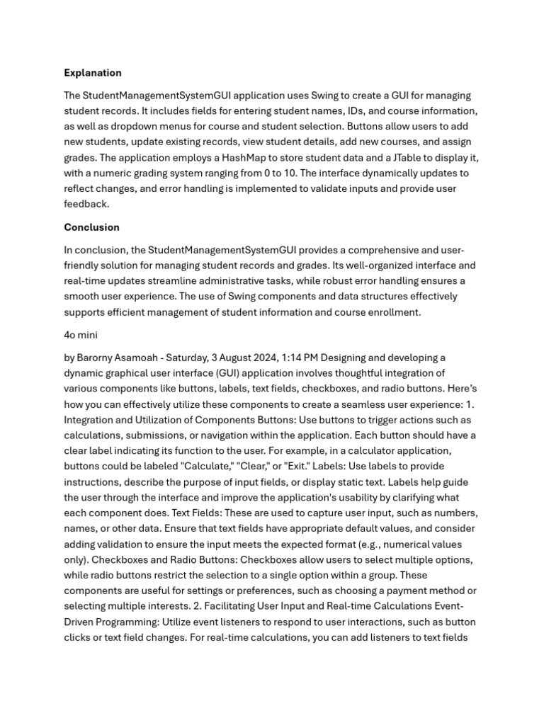 Explanation | PDF | Graphical User Interfaces | Usability