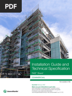 Axon Cladding Installation Guide | PDF | Framing (Construction) | Screw