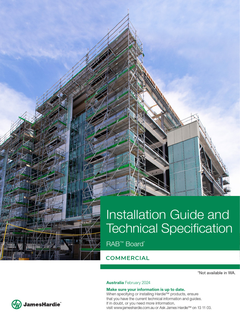 RAB_Board_Installation_Guide | PDF | Framing (Construction) | Wall