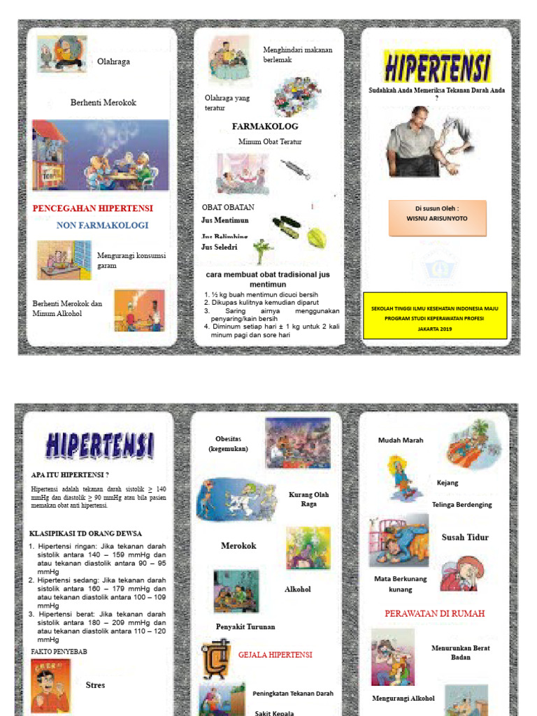 Liflet Hipertensi | PDF