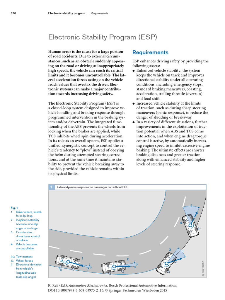 esp programs | PDF | Anti Lock Braking System | Vehicle Technology